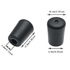 Maxmoral 10 Sets Black Kitchen Sink Rack Feet for Sink Bottom PVC Sink Protector with Bumpers Farmhouse Sink Replacement Feet for Sink Grid (10 Rack Feet and 10 Bumpers)