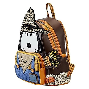 Loungefly Peanuts Snoopy Scarecrow Cosplay Mini Backpack