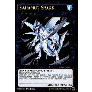 YU-GI-OH! - Bahamut Shark (PGL3-EN069) - Premium Gold: Infinite Gold - 1st Edition - Gold Rare