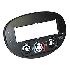 Scosche FD136010B Compatible with 1997-00 Ford Escort / Mercury Tracer Intergrated Control Panel DIN Dash Kit Black, w/complete harness incl.