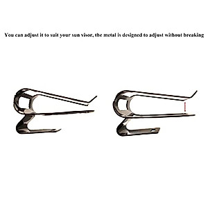 Sun Visor Clip / Mount for The Escort MAX MAX2 MAX360 & BEL GT-7 Radar Detectors