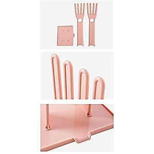 2 Pieces Kitchen Rubber Gloves Racks Drain Towel Storage Holders Home Cleaning Tool Drying Rack Sink Accessories