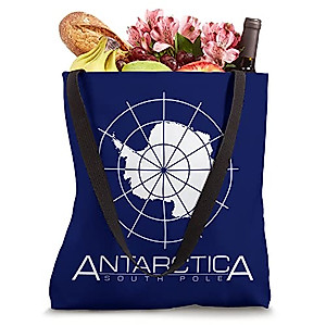ANTARCTICA SOUTH POLE ANTARCTIC CIRCLE CONTINENT Tote Bag