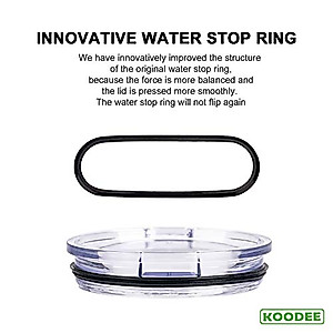 20 oz Tumbler Lids Splash Proof Replacement Lids Covers Fits for YETI Rambler, for Old Style Rtic and More Travel Mugs (20 oz, 2 Pack)