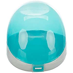 TRIXIE Sand Bath for Chinchillas and Degus, 27 x 18 x 16 cm, Blue