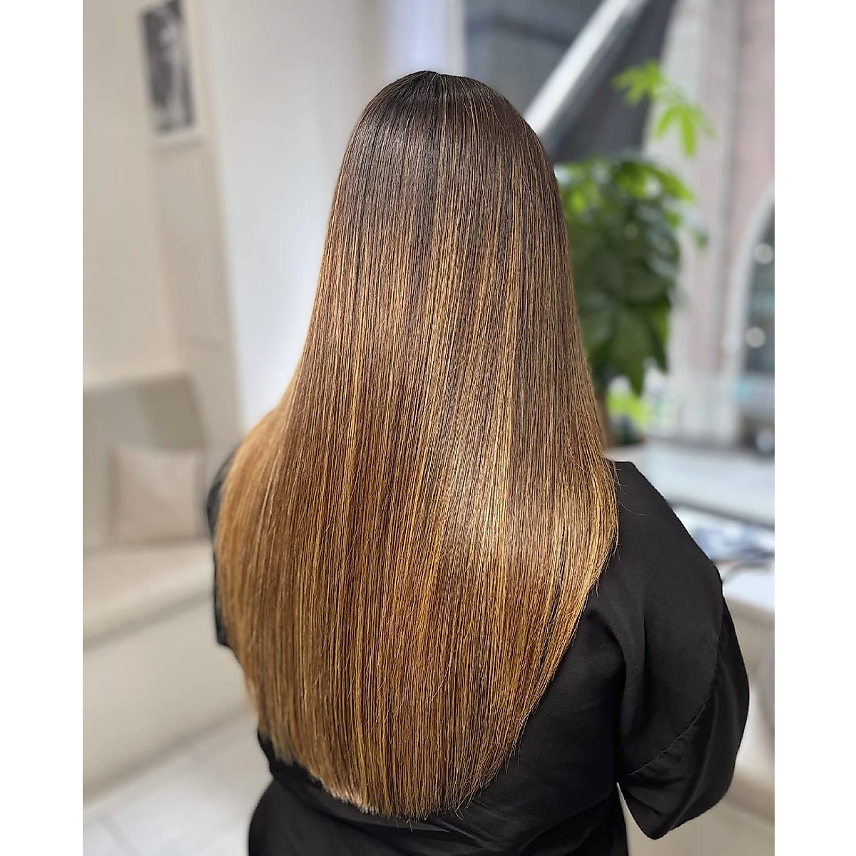 Lasio Keratin One Day Formula with Amber Extract - 15.87 Fl. Oz. - Universal Keratin Treatment for Frizz Elimination and Curl Reduction - Lightweight Conditioner for Stronger, Healthier Hair