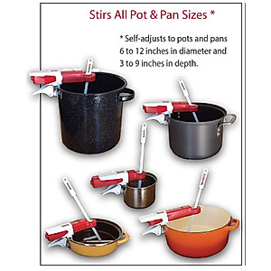 StirMATE Automatic Pot Stirrer GEN 3- Variable Speed, Self-Adjusting, Powerful, Quiet, Cordless