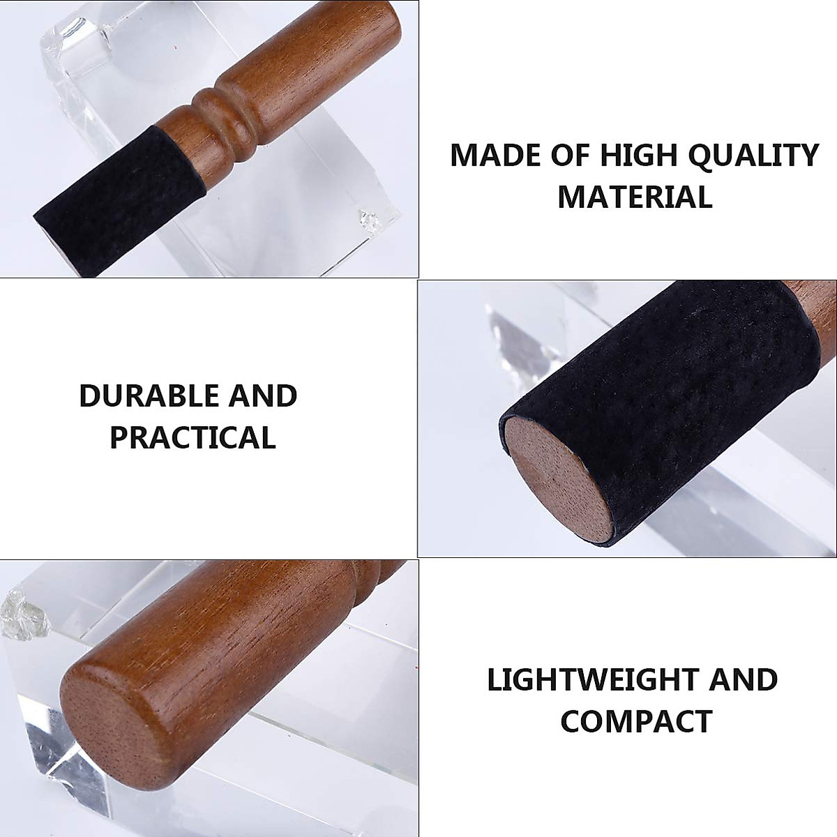 Handmade singing bowl mallet coming from Nepal. Adopt premium materials, durable and wear-resistant.