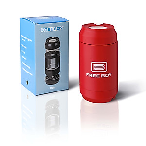 Storage Jars,8 times Magnifying Viewing jar with Manual Grinder,Stash Jar,Red