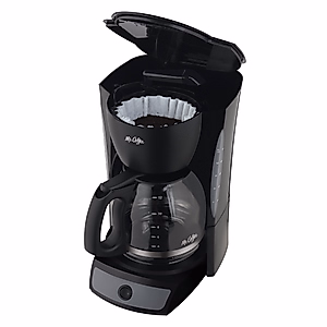 Mr. Coffee CG13-RB 12-Cup Switch Coffeemaker, Black