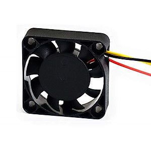 2 Pack Dedicated DC 5V Cooling Fan Compatible with NVIDIA Jetson Nano Developer Kit and B01 Version 3PIN Reverse-Proof Connector 40mm×40mm×10mm Fan