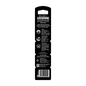 Listerine Ultraclean Access Disposable Snap-On Flosser Refill Heads For Proper Oral Care, Mint Flavored, 28 Count (Pack of 5)