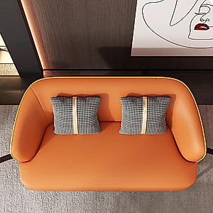 Couch for Living Room Nordic Simple Sofa Small Apartment Living Room Modern Clothing Store Double Cat Claw Fabric Sofa Light Luxury Sofa Sleeper Samll Sofa