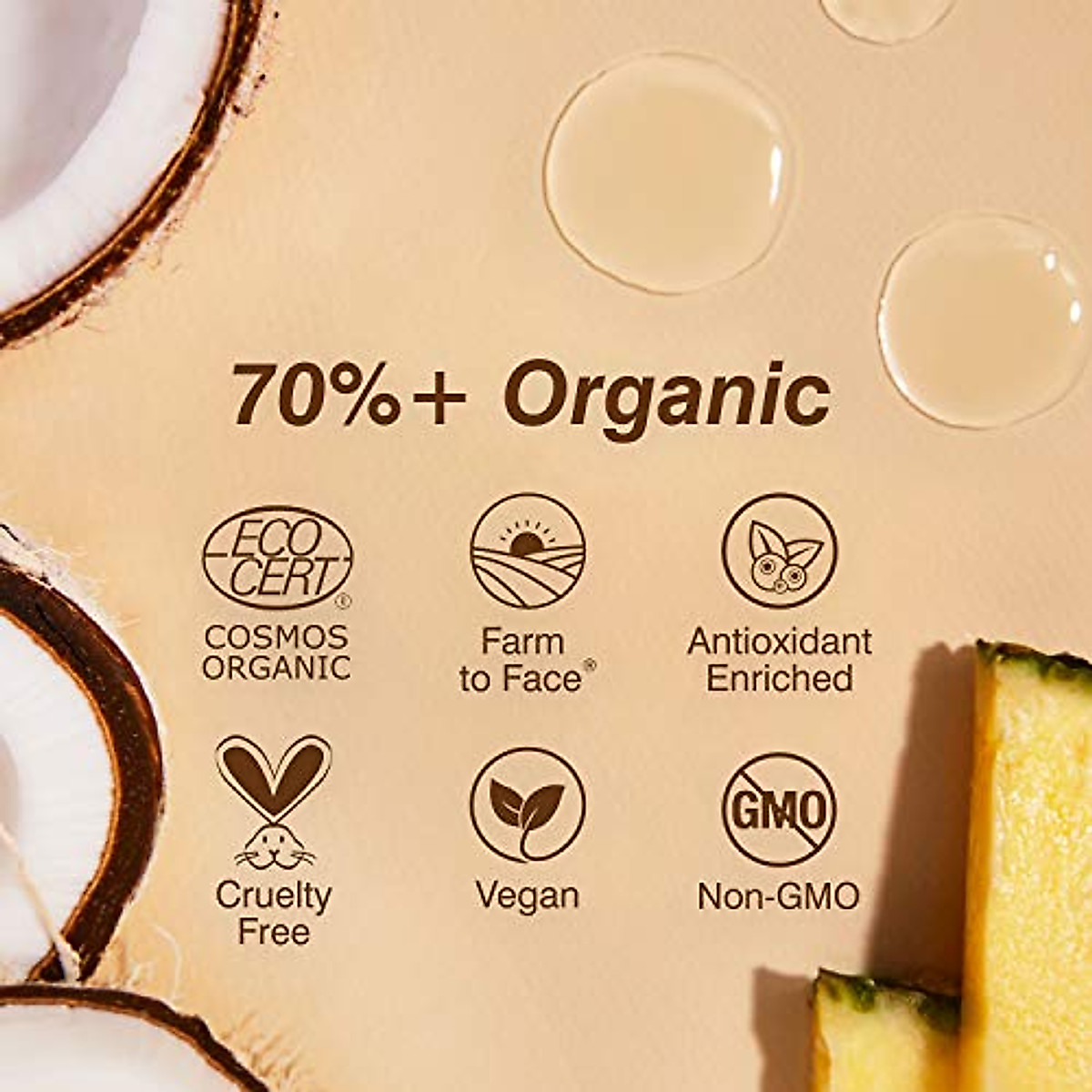 COOLA Organic Sunless Self Tanner Dry Oil Mist, Dermatologist Tested Anti-Aging Skin Care, Vegan and Non-GMO, Piña Colada, 3.4 Fl Oz