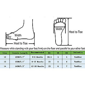 Cotton Soft Boots Walkers Infant First Snow Shoes Baby Plush Warm Girls Baby Shoes Size 7 Toddler Girl Boots (Multicolor, 12-18 Months)