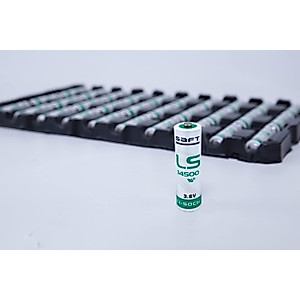 LS14500 Lithium-Thionyl Chloride 2600mAh Lithium Battery Compatible with SAFT LS14500 (Pack of 4)