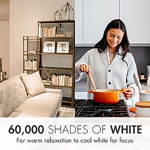 Tenergy 4 Pack Smart WiFi Led Light Bulb with White and Color Changing Light Bulb A19, No Hub Required LED Bulb with APP Compatible with Alexa and Google Home Assistant