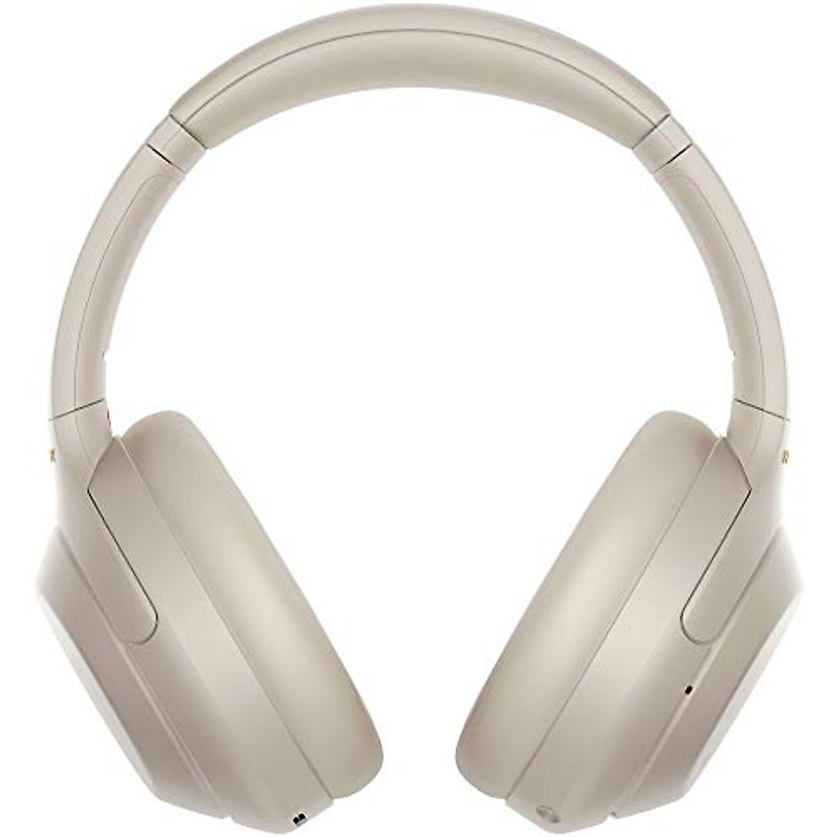 Sony WH1000XM4/S Premium Noise Cancelling Wireless Over-The-Ear Headphones with Built in Microphone Silver Bundle with Deco Gear Premium Hard Case + Pro Audio Headphone Stand + Microfiber Cloth