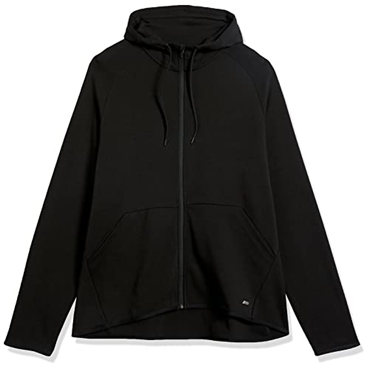 Amazon Essentials Men's Tech Fleece Full-Zip Hooded Sweatshirt, Black, XX-Large