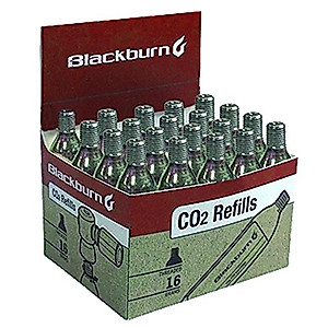 Blackburn CO2 Cartridges Bike Tire Inflators (16g, 20 Pack)