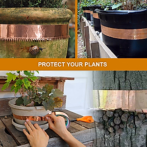 LOVIMAG Copper Foil Tape (1inch X 66 FT) with Conductive Adhesive for Guitar and EMI Shielding, Crafts, Electrical Repairs, Grounding,Masking Tape.