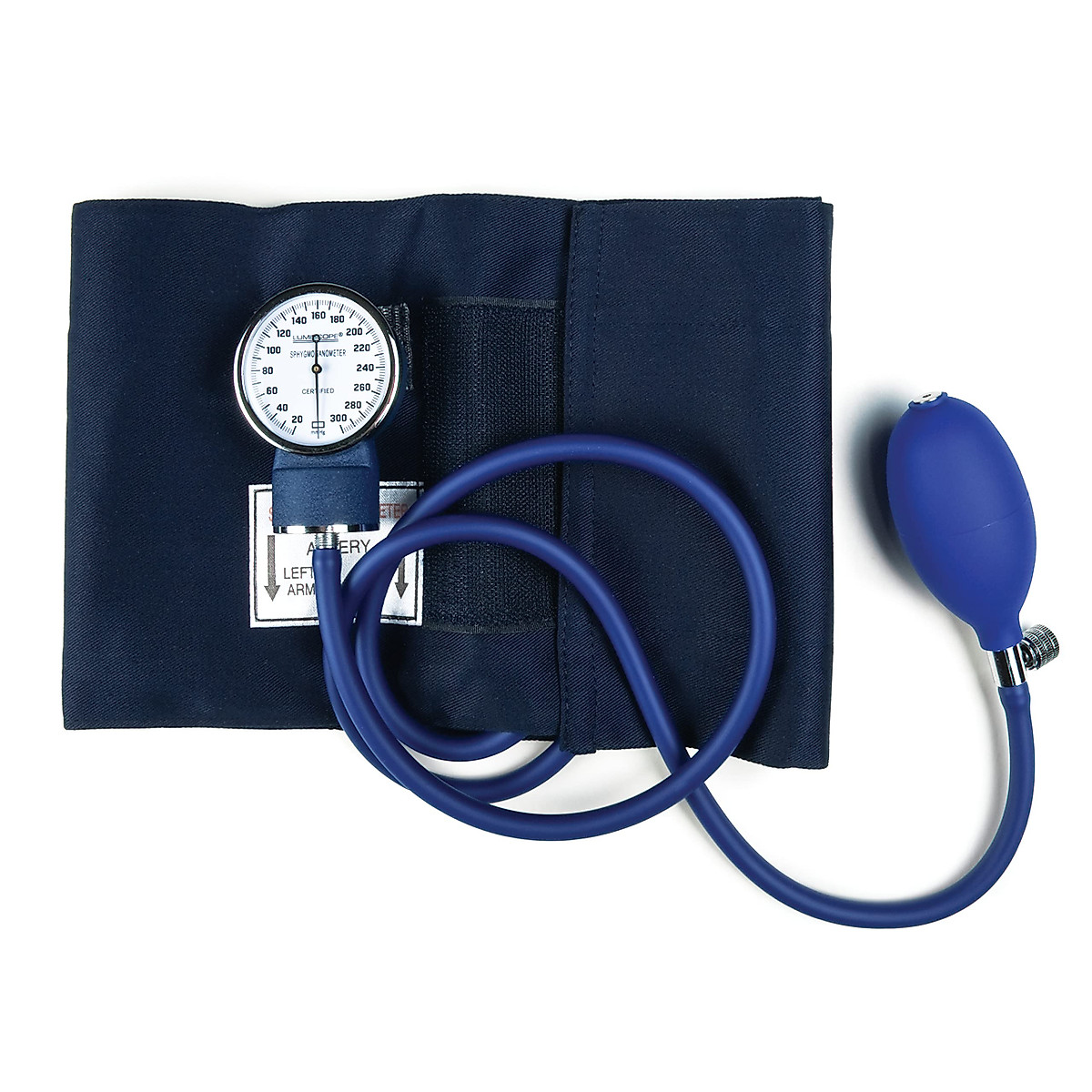 Lumiscope Professional Aneroid Sphygmomanometer with Large Adult Cuff, 100-001LA