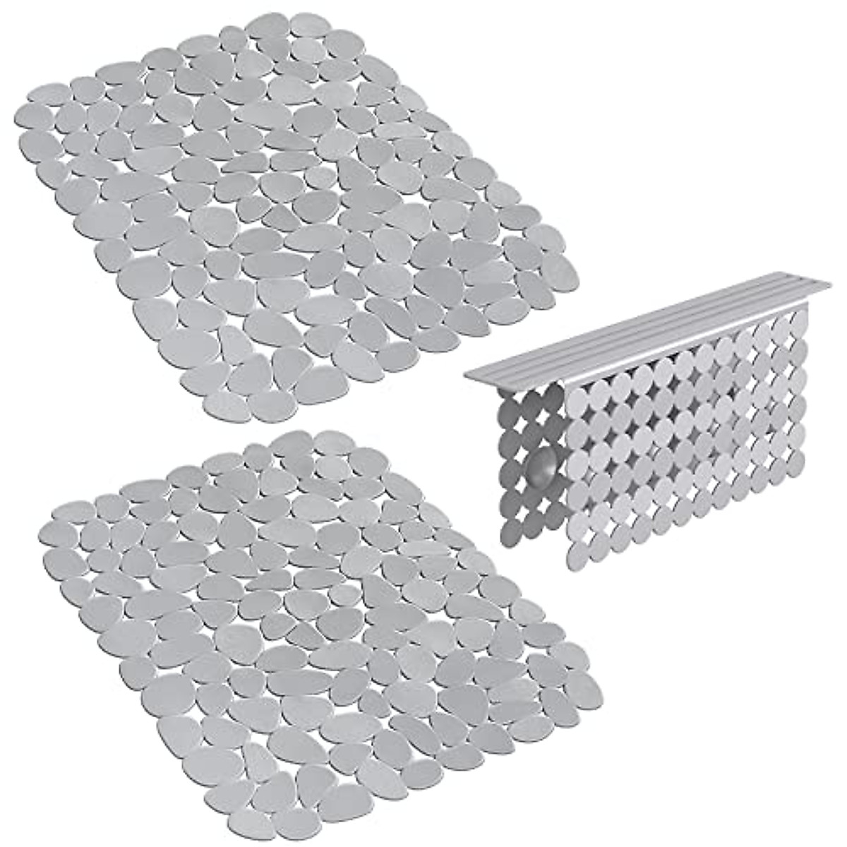 Bligli Plastic sink mat and sink saddle mat Sink protector mats for kitchens sinks