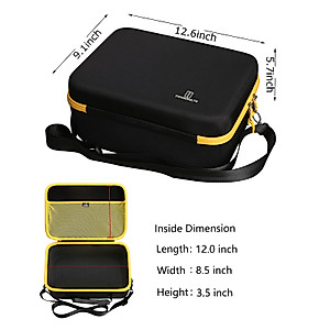 Tourmate Hard Storage Case for AstroAI Tire Inflator Portable - Air Compressor Pump 150PSI 12V DC/110V AC,Portable EVA Case(Only Case)