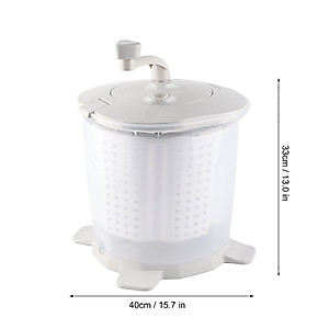 Portable Washing Machine, Mini Manual Operation Washing Machine Underwear Laundry Washer Bucket Washer for Clothes Washer