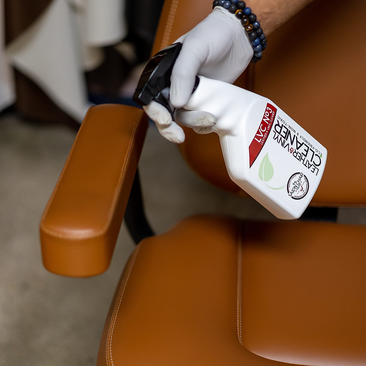 Biodegradable Natural Leather & Vinyl Furniture Cleanser & Protectant 24 Oz