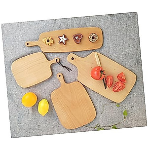 UPKOCH Choppinng Mat Cutting Board Wood Chopping Board Beech Breadboard Baking Tools Bamboo Chopping Board Breadboard Kitchen Cutting Board