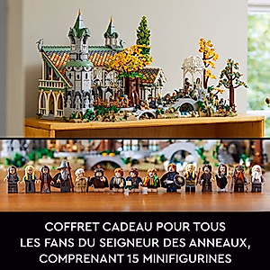 LEGO Icons The Lord of The Rings: Rivendell Building Model Kit for Adults, Construct and Display a Middle-Earth Valley with 15 Minifigures, A Great Gift for LOTR Fans and Movie-Lovers, 10316