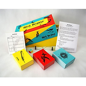 Bird Brains - Trivia Card Game for Bird Lovers - 300 Questions to Test Your Knowledge About Birds
