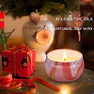 6 Pack Candles Gifts for Women, Valentines Day Candles, Candles for Home Scented, Aromatherapy Candles for Stress Relief, Ideal Gift for Women Friends, Valentines Day Gifts for Her