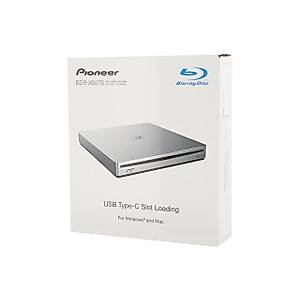 Pioneer BDR-XS07S Silver 16X BD-R 2X BD-RE 16X DVD+R 12X BD-ROM 4MB Cache Serial ATA Revision 3.0 Blu-ray Burner