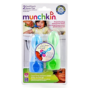 Munchkin Click Lock Food Pouch Spoon Tips - 1 Pack Of 2 Count