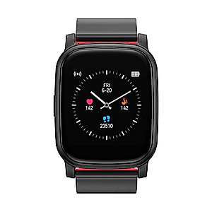 Sysmarts Sports Pedometer Smart Fitness Watch for Android and iOS Phones,Activity Tracker Step Calorie Counter with Heart Rate Monitor, Bluetooth Watches,Waterproof Smartwatch for Women and Men