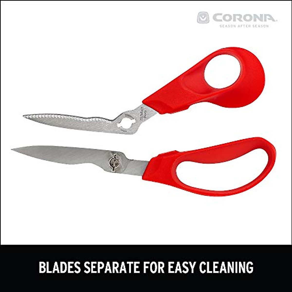 Corona Tools | ComfortGEL Floral Scissors | Stainless Steel Garden Shears for Flowers & Stems | FS 3394