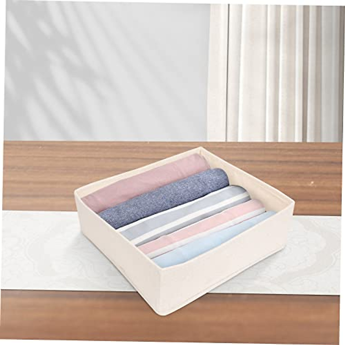 Didiseaon Underwear Closet Organizer travel storage bag travel bra organizer men’s underwear socks drawer organizer panty organizer Cosmetics Storage Container Household Underwear Case