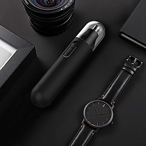 Dr.Pedi Nose Hair Trimmer for Men and Women, Clipper and Ear Hair Trimmer with Water Resistant Nose Trimmer for Mens Nose Hair Trimmer, Black (01-0040)