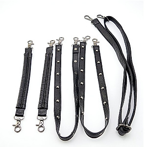 Mn&Sue Modern Punk Pu Leather Cross Body Silvery Rivet Studded Shoulder Nightclub Hobo Handbag for Lady