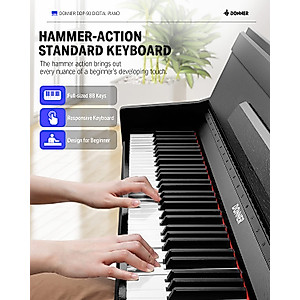 Donner DDP-90 Digital Piano + Donner Piano Bench