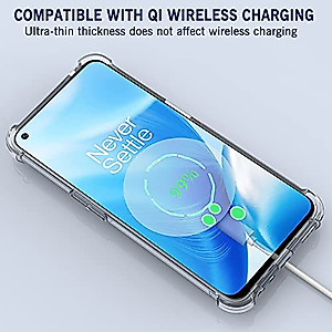 Foluu for OnePlus Nord N200 5G Case, for OnePlus Nord N200 5G 2021 Phone Case Clear, Scratch Resistant TPU Rubber Soft Skin Silicone Protective Cover for OnePlus Nord N200 5G 2021 (Crystal Clear)