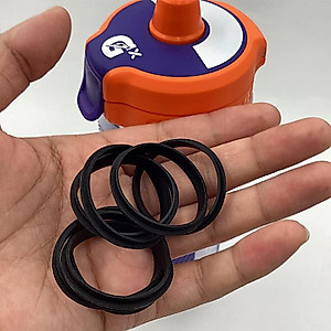 5Pcs Silicone Replacement Sealing Gasket Compatible with Gatorade GX Bottle, Replacement Sealing Gasket Compatible with Gatorade GX Water Bottle