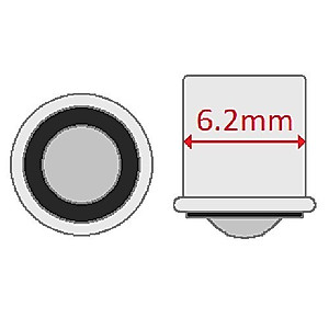 CEC Industries #327 Bulbs, 28 V, 1.12 W, SX6s Base, T-1.75 Shape (Box of 10)
