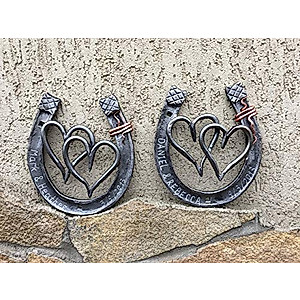 6th anniversary gift, iron anniversary, iron anniversary gift, iron gift, 6th anniversary gift for her,iron horseshoe,iron hearts,iron gifts