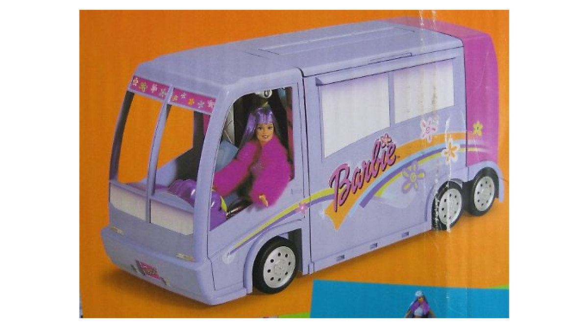 Barbie Jam 'n Glam Concert Bus - Fun Playset for Kids
