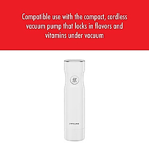 ZWILLING Fresh & Save Flat Lunch Box Large, Airtight Food Storage Container, Meal Prep Container, BPA-Free, Grey