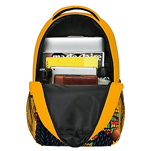 yalinan African Black Girl Backpack for School African American Book Bag Large Capacity Laptop Backpack for Teen Students Women College, Gifts for Daughter Granddaughter