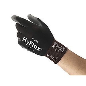 HyFlex 11-600 Multipurpose Gloves - Durable, Lightweight, Breathable, Size Small (pack of 12)